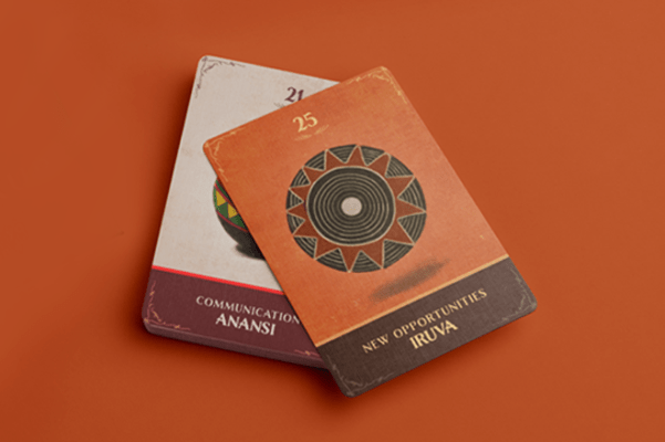 Spirits of Africa Numerology Oracle Deck & Guidebook - Asanee 44