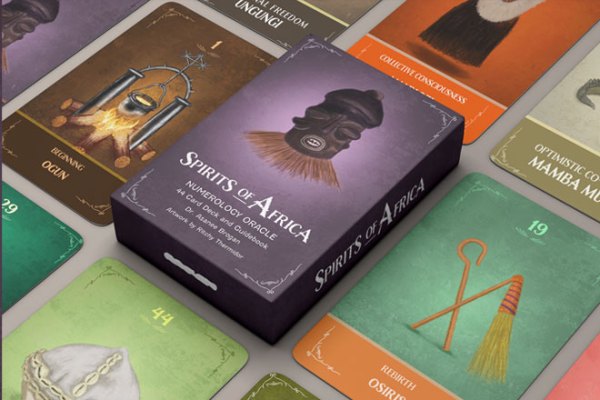 Spirits of Africa Numerology Oracle Deck & Guidebook - Asanee 44