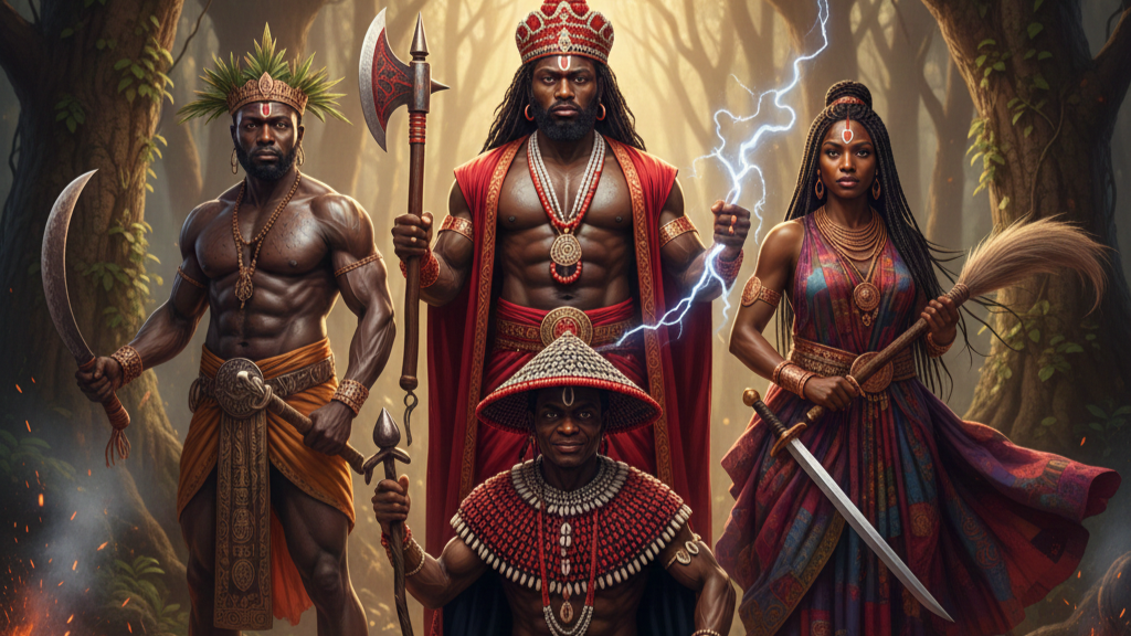 Orishas of Protection: Ancient African Deities of Defense and Justice ...